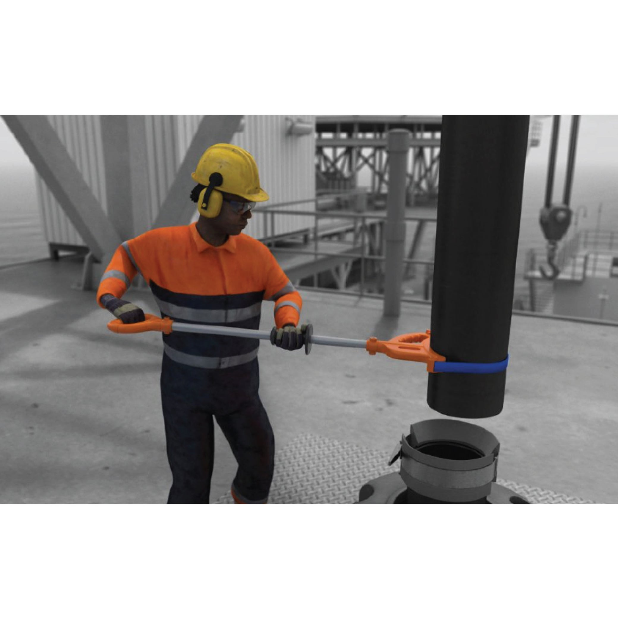 10" Pro Pipe Handling Tool — Oil Baron Supply