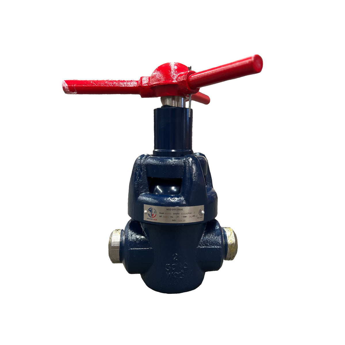 DM Type Mud Gate Valve, Buttweld, 2" — Oil Baron Supply