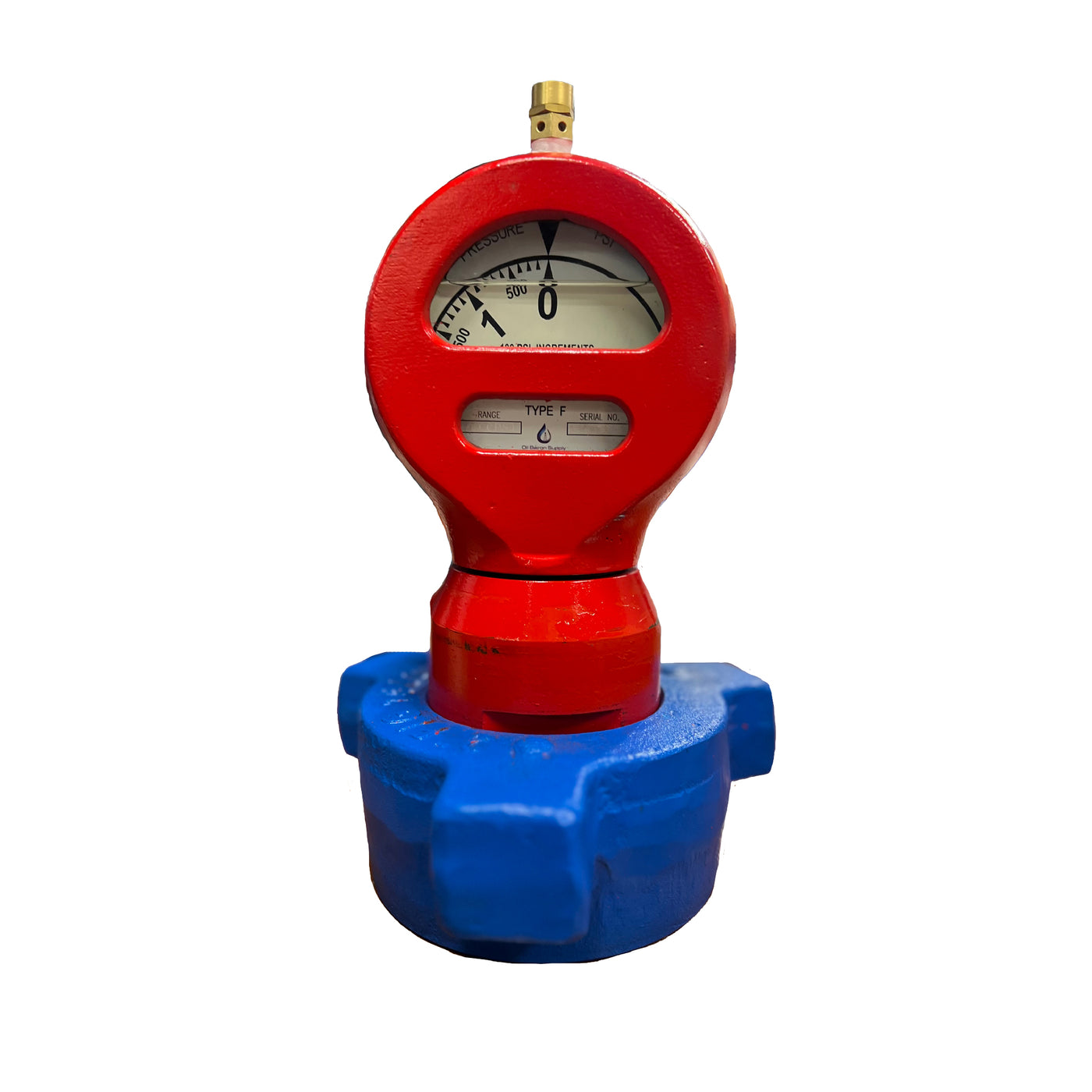 Mud Pump Pressure Gauge, Model 6, 0-6000psi, 2" FIG 1502 — Oil Baron Supply