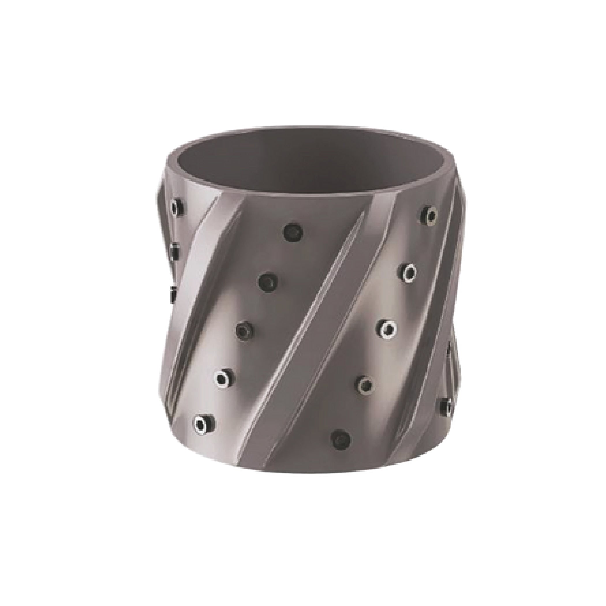 Aluminum Spiral Vane Rigid Centralizer Fixed — Oil Baron Supply