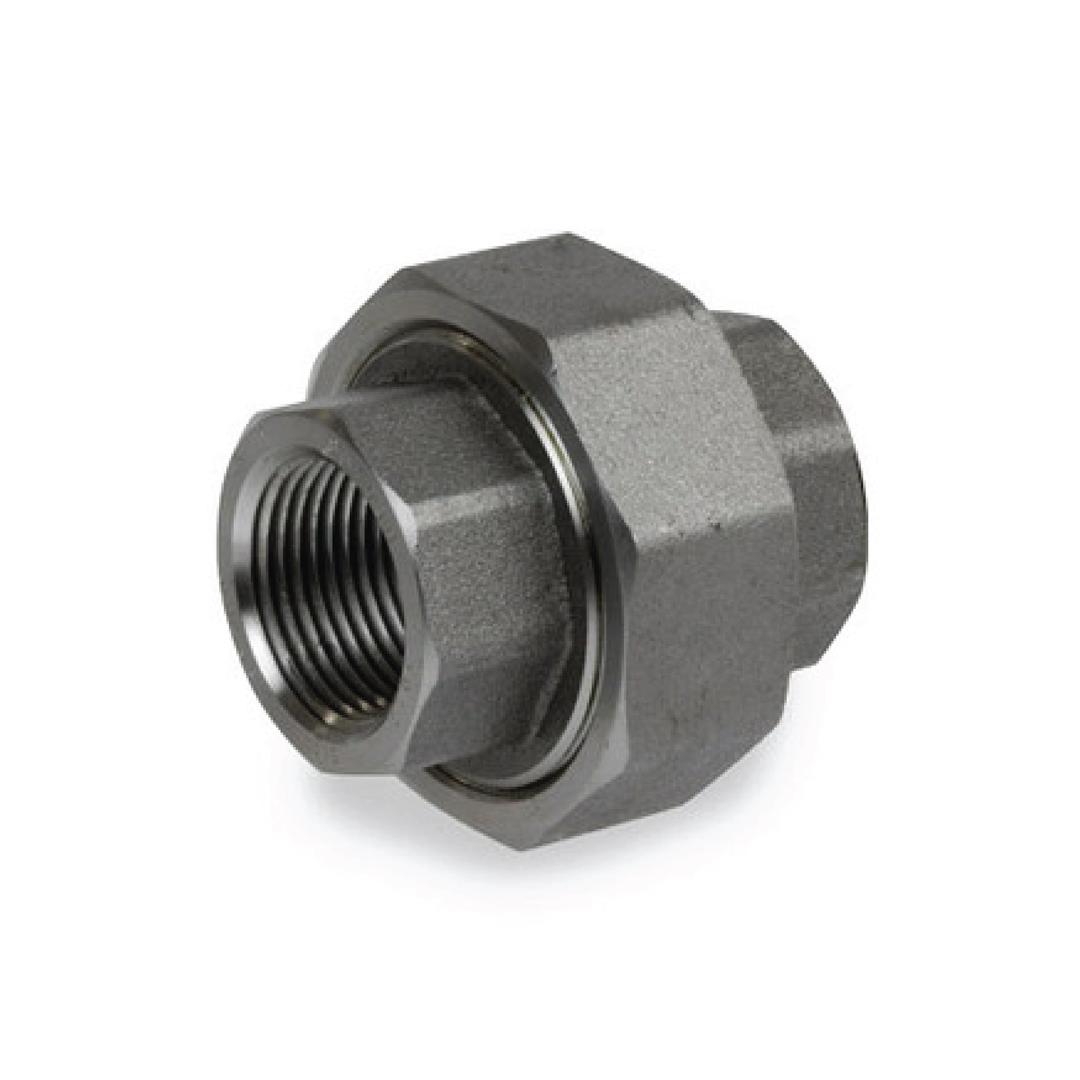 Barrell Union Threaded NPT, 3000#, Carbon Steel — obs