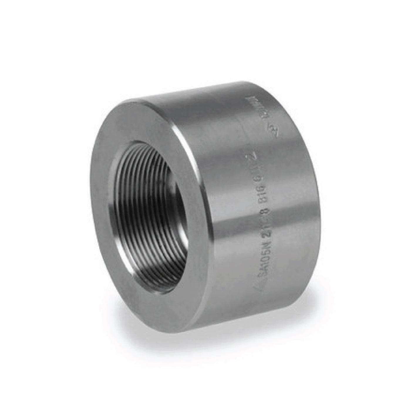 Half Coupling Threaded NPT, 3000#, Carbon Steel — Oil Baron Supply