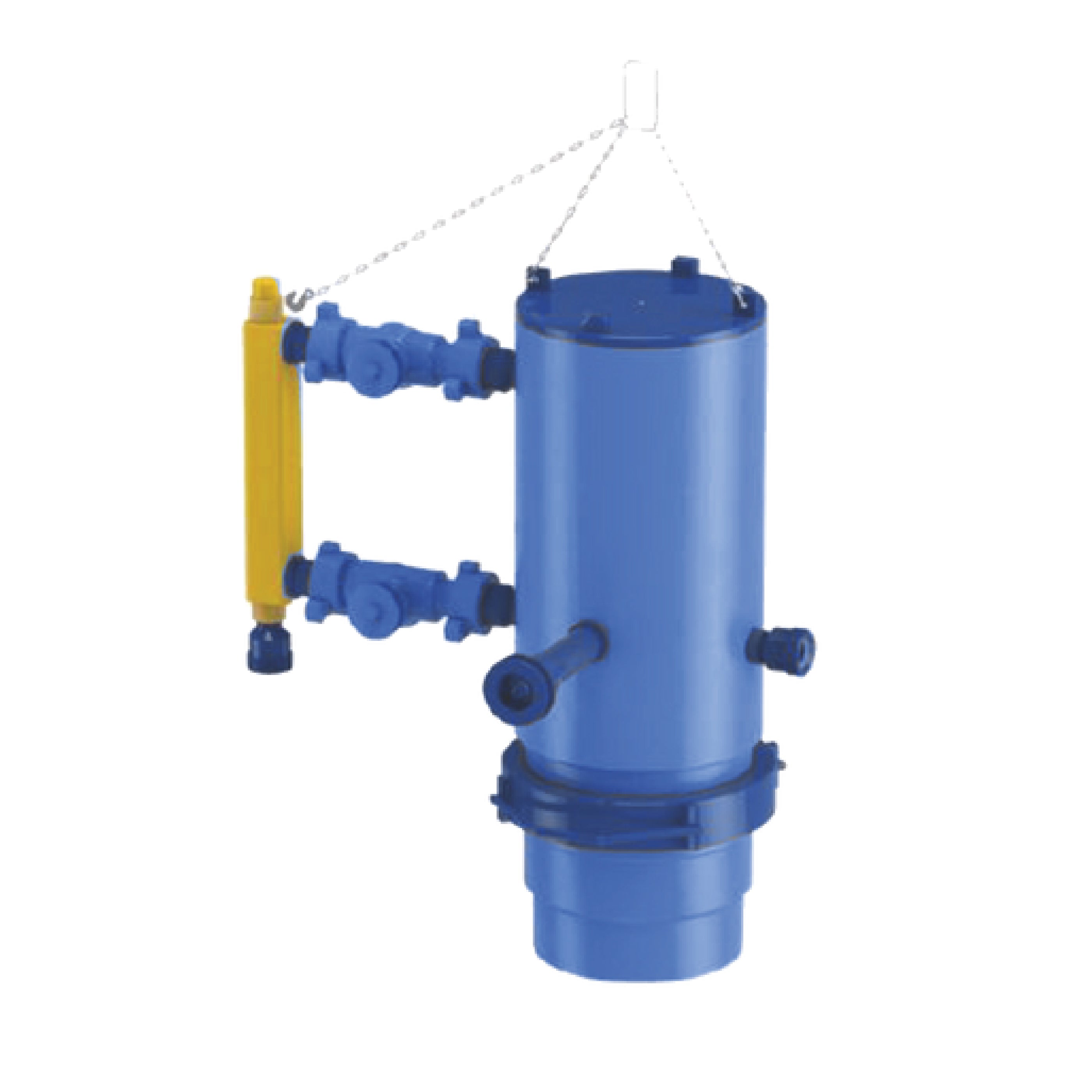Single Plug Cementing Head — Oil Baron Supply