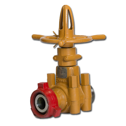 Oteco Model 72 Mud Gate Valve, Integral Unions, 2" — Oil Baron Supply